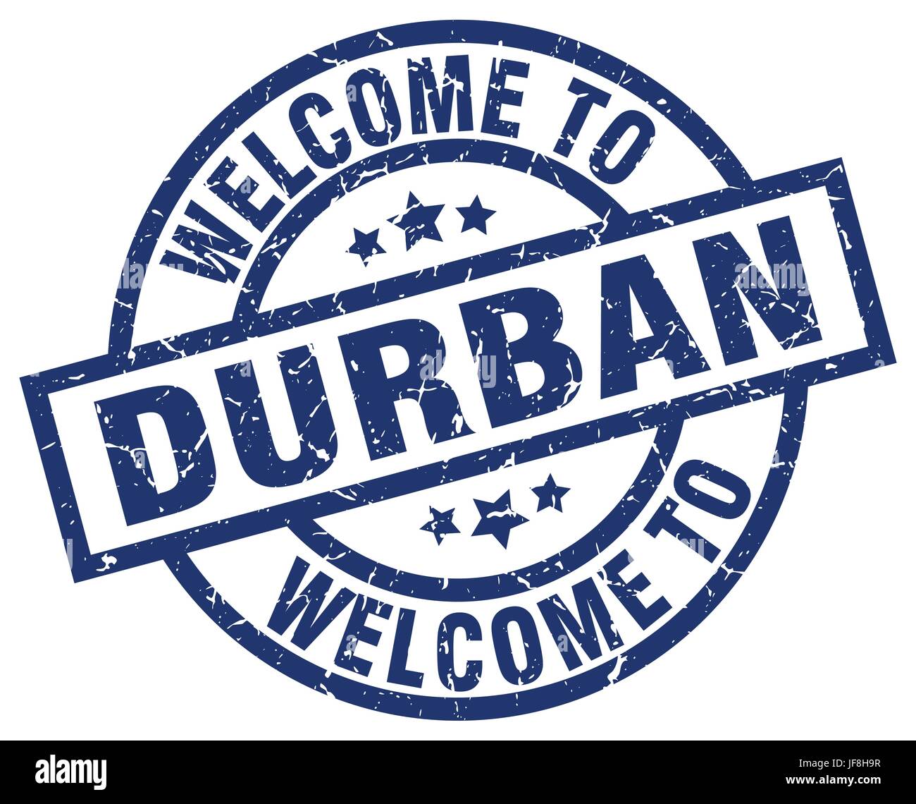 welcome to Durban blue stamp Stock Vector Image & Art - Alamy