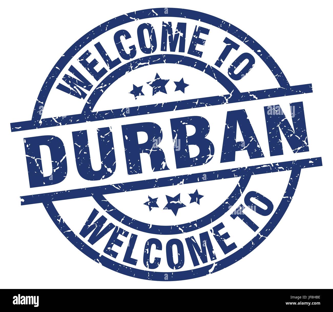 welcome to Durban blue stamp Stock Vector Image & Art - Alamy