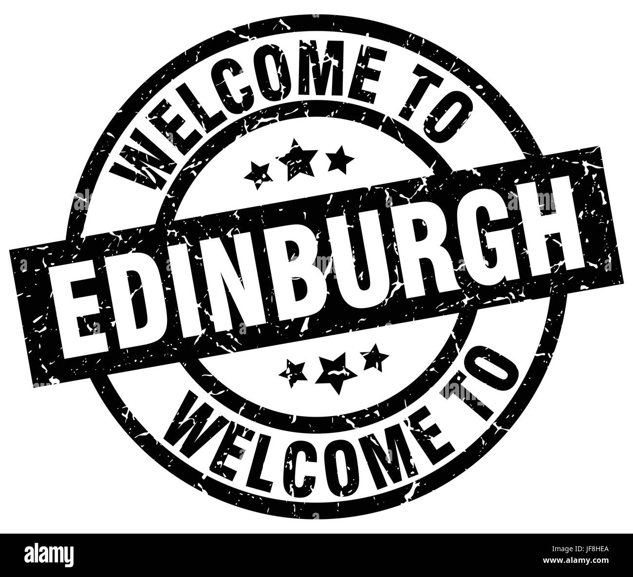Welcome to edinburgh sign Black and White Stock Photos & Images - Alamy