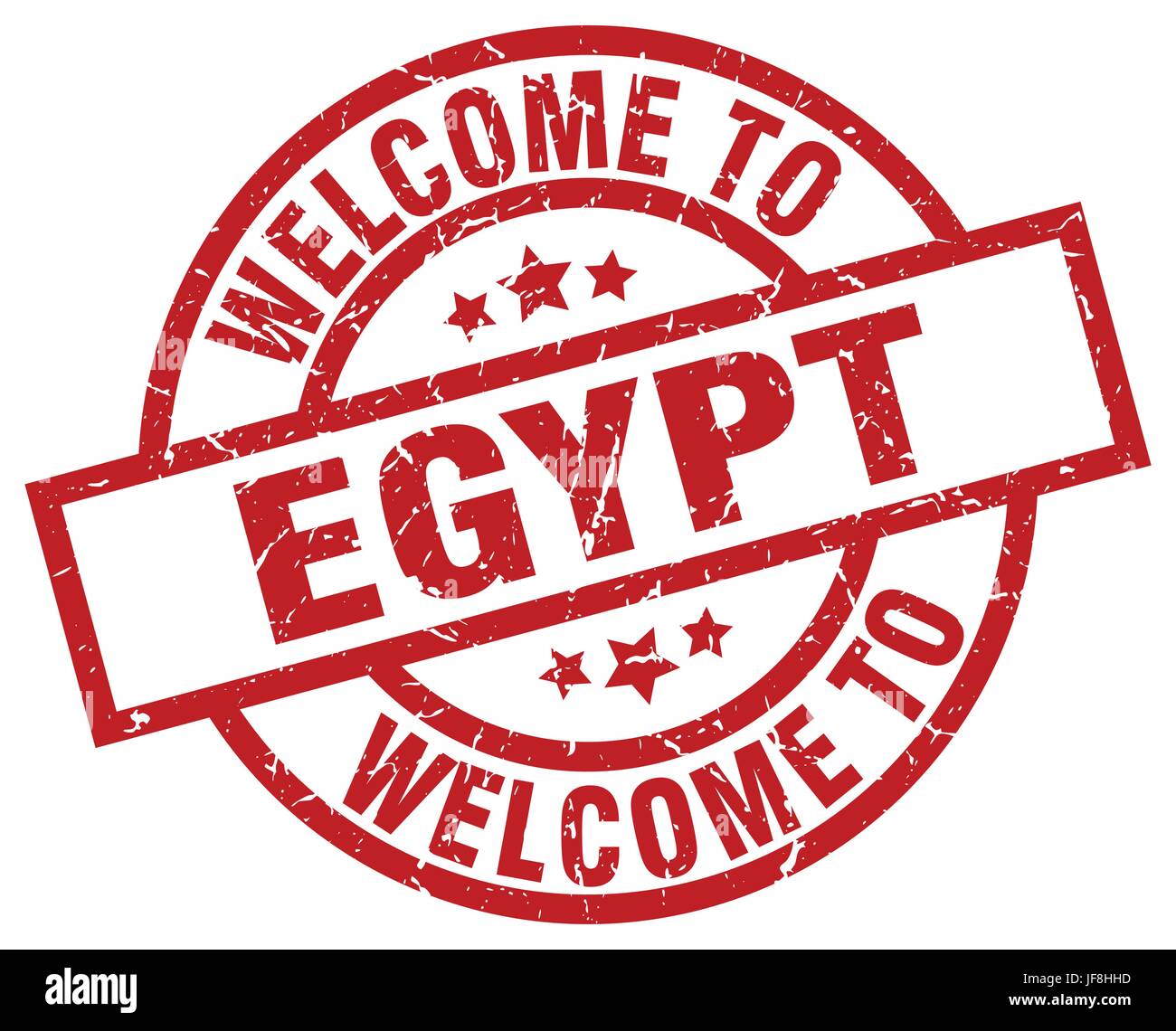 welcome to Egypt red stamp Stock Vector Image & Art - Alamy