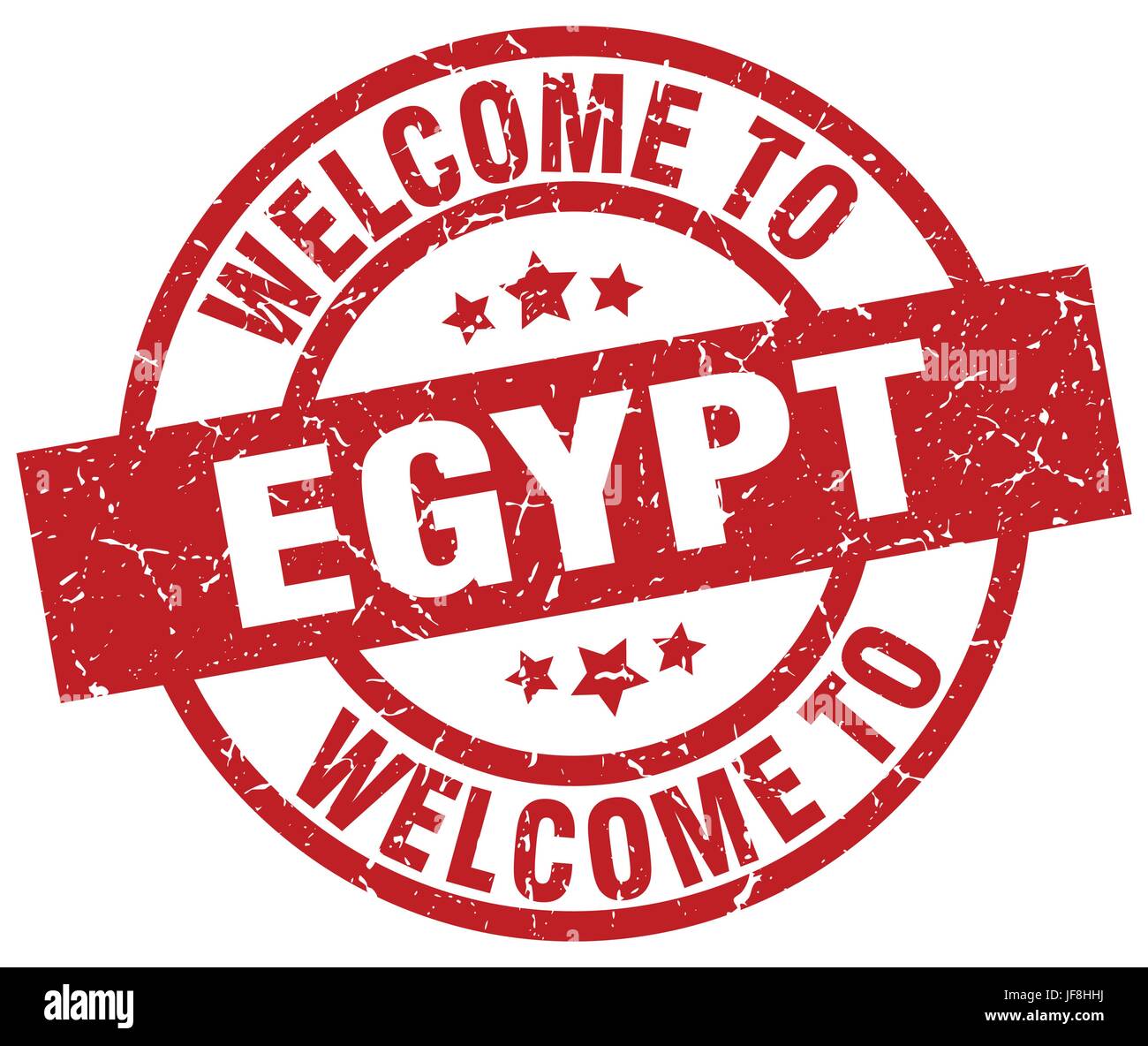 welcome to Egypt red stamp Stock Vector Image & Art - Alamy