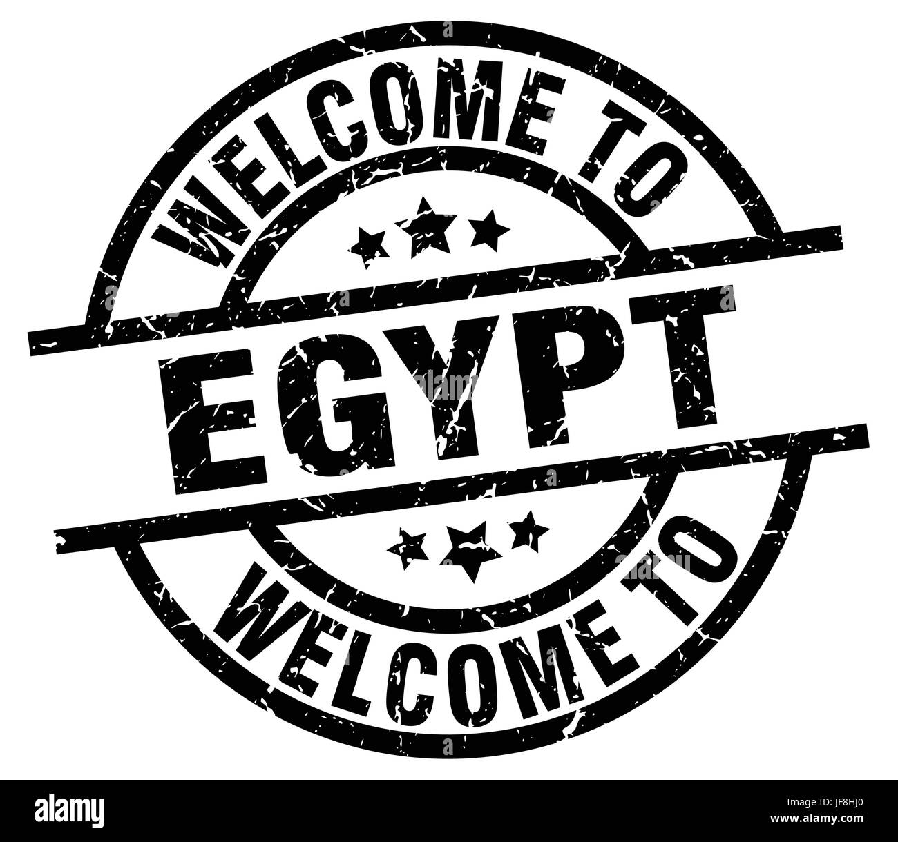 welcome to Egypt black stamp Stock Vector Image & Art - Alamy