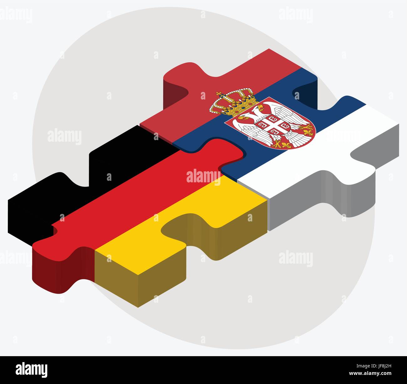 Germany and Serbia Flags Stock Vector Image & Art - Alamy