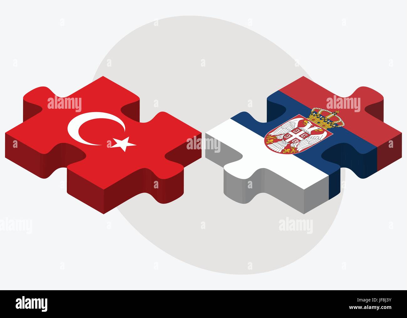 Turkey and Serbia Flags Stock Vector Image & Art - Alamy