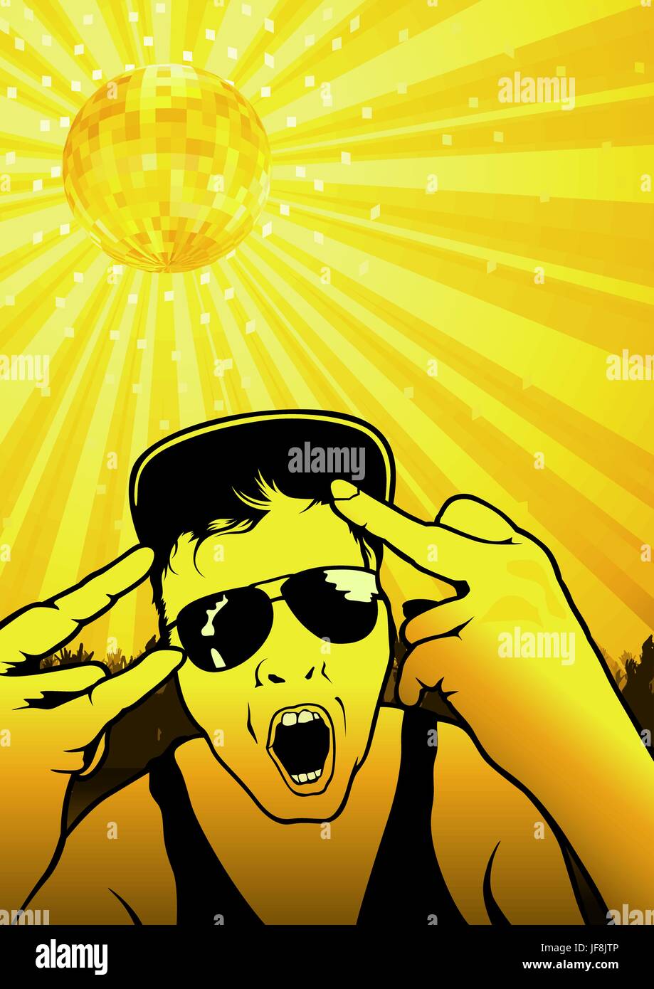 Dance party wallpaper hi-res stock photography and images - Alamy