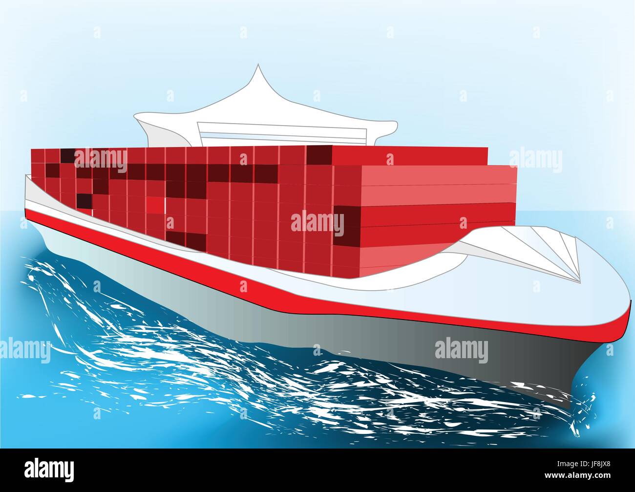 Bulk containers Stock Vector Images - Alamy