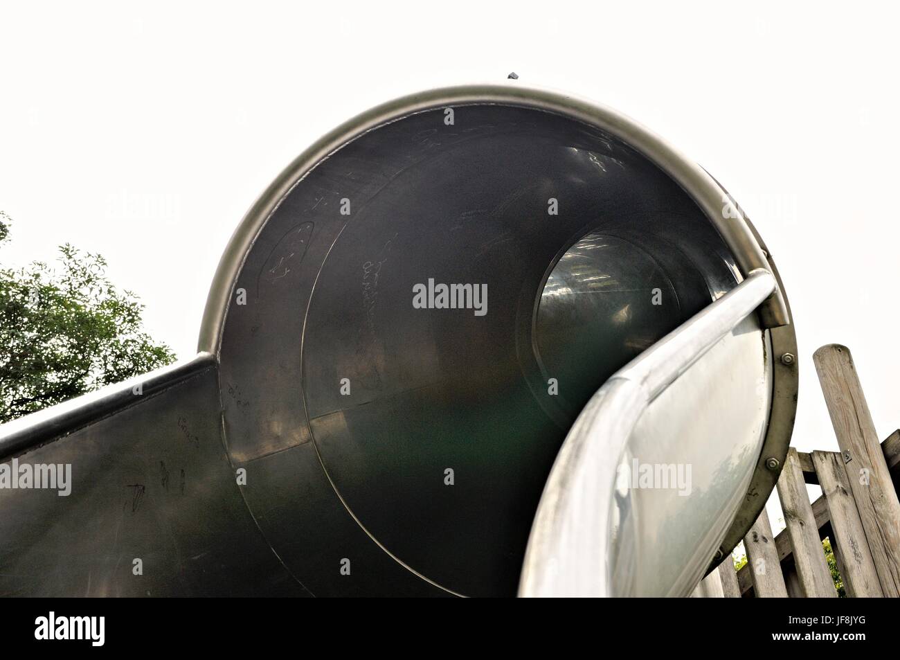 Stainless steel slide hi-res stock photography and images - Alamy
