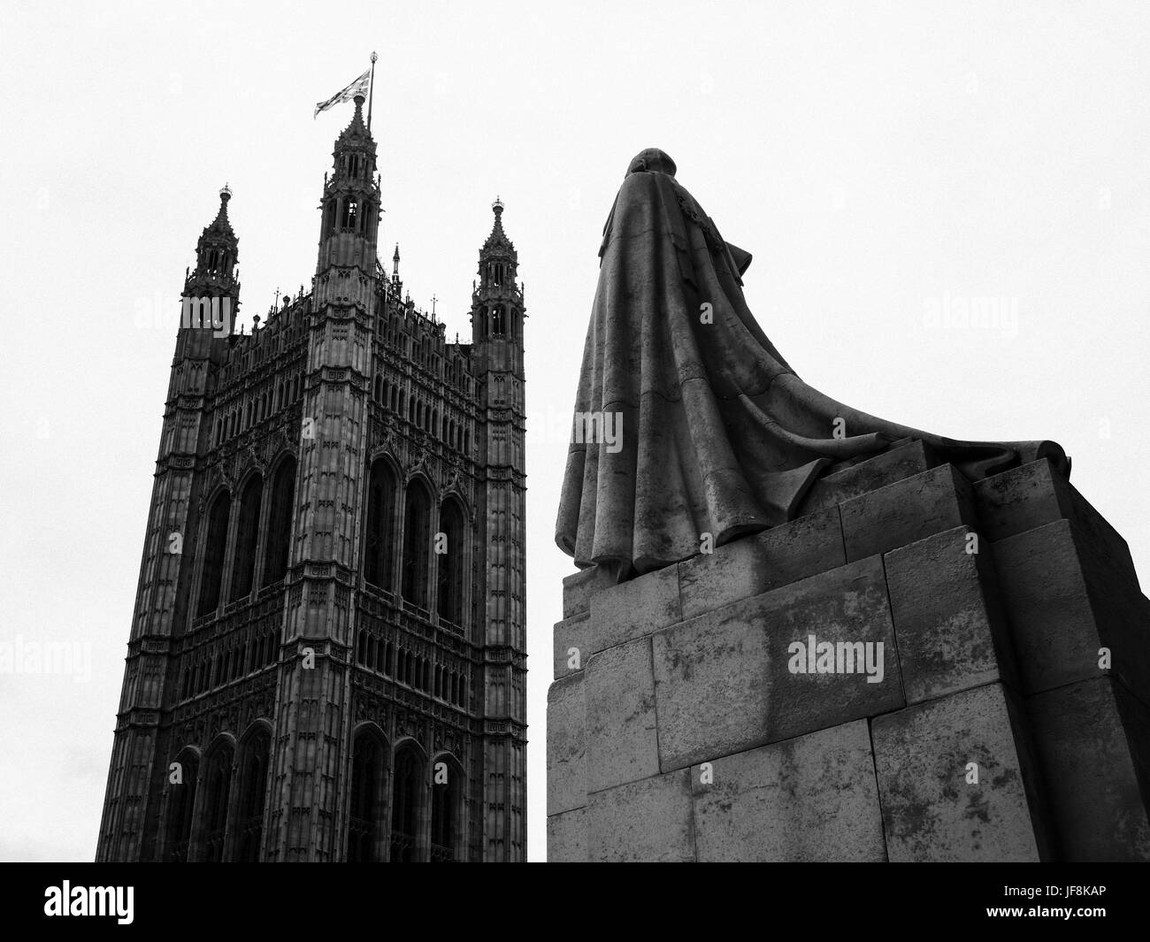 King George V Statue Stock Photo - Alamy
