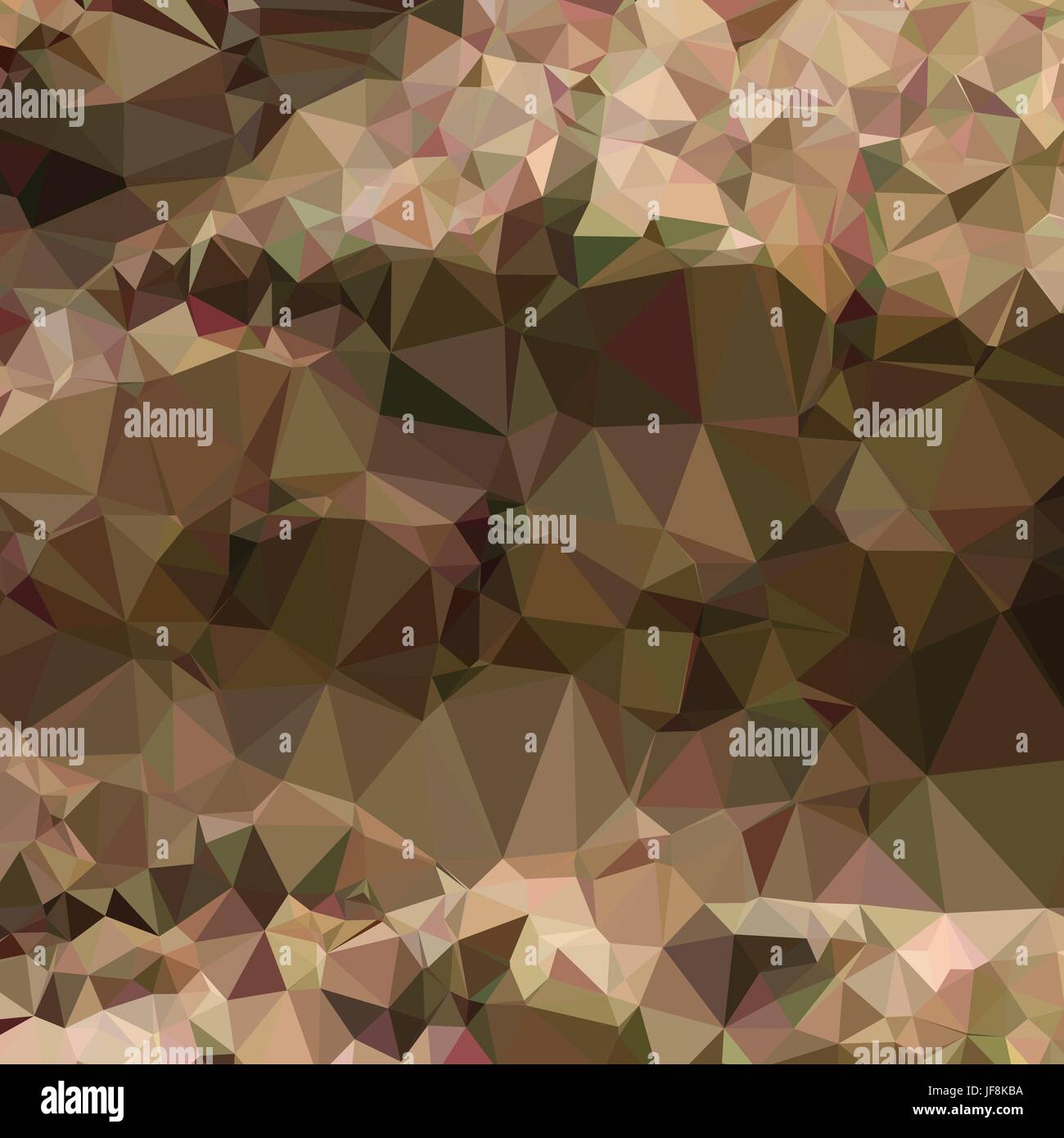 Copper Brown Abstract Low Polygon Background Stock Vector Image & Art ...
