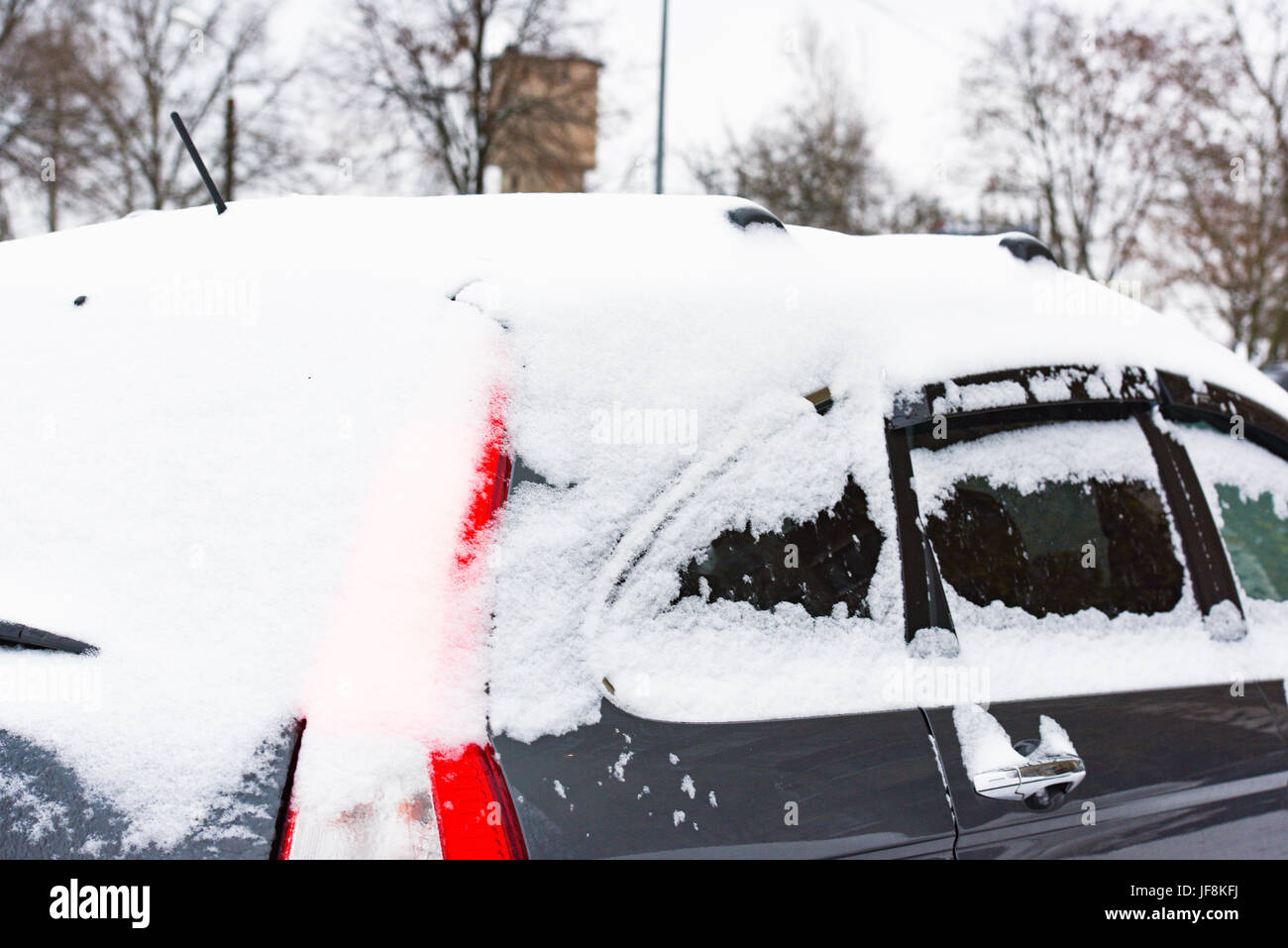 tunes snow cars Stock Photo - Alamy