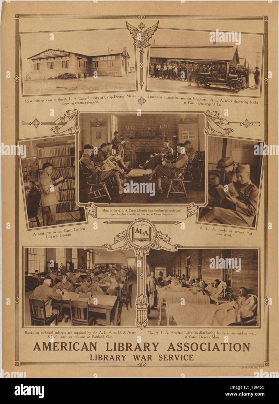 A historical rear view of the Library Company of Philadelphia during ...