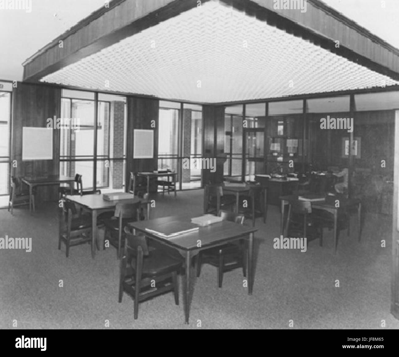 A photo showing the ATL Federal Records Center, a key location for the ...