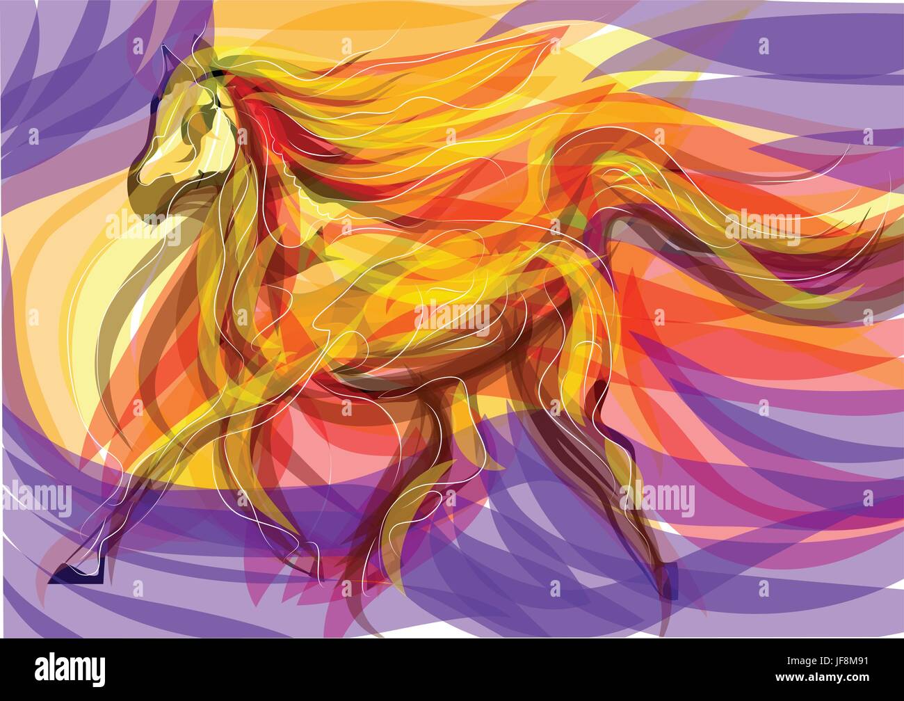 Mustang model Stock Vector Images - Alamy