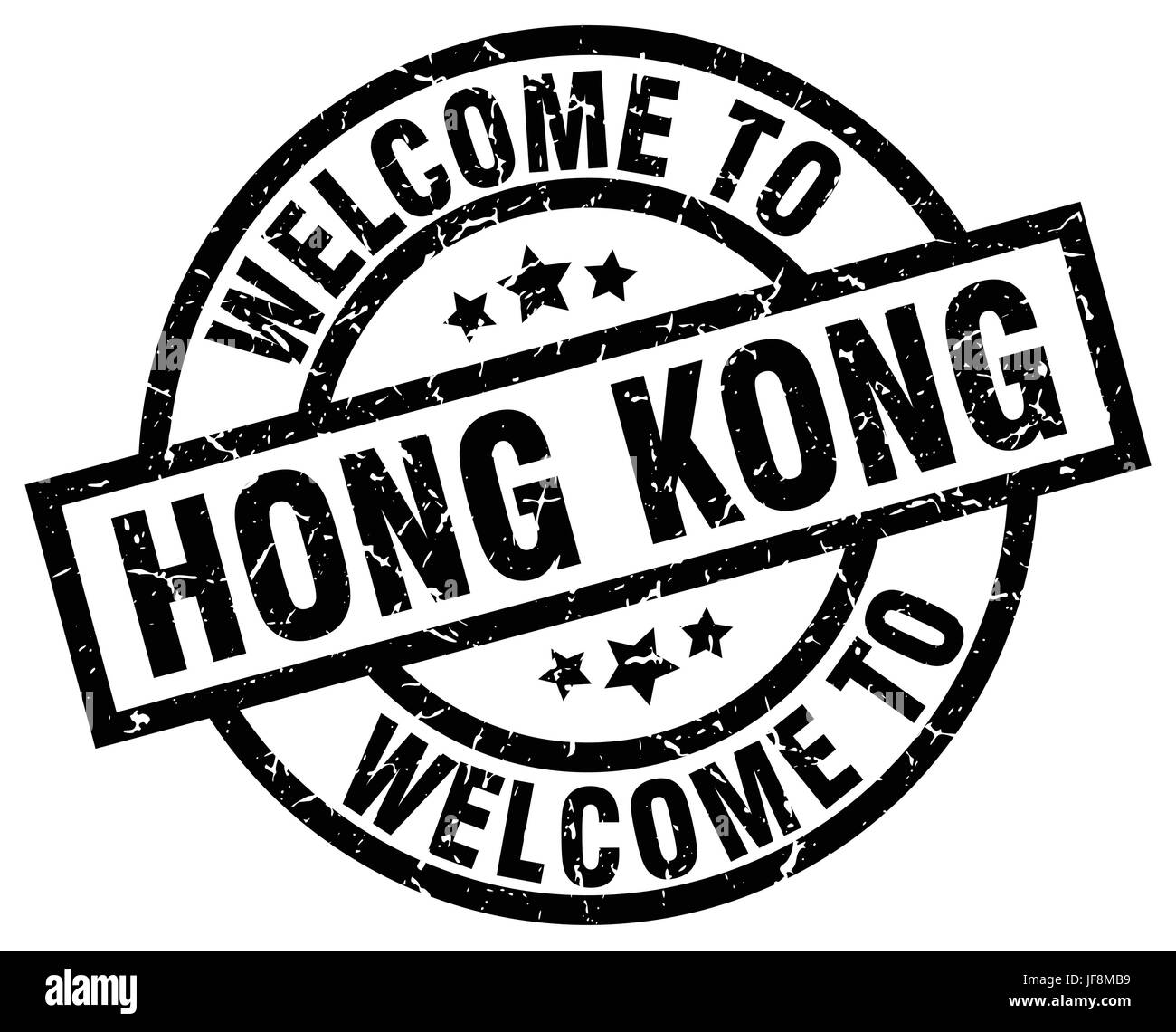welcome to Hong Kong black stamp Stock Vector Image & Art - Alamy