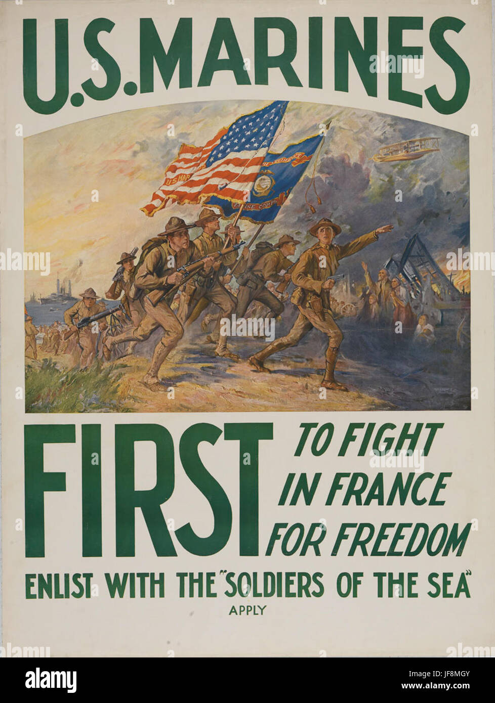 U.s. marines wwi hi-res stock photography and images - Alamy