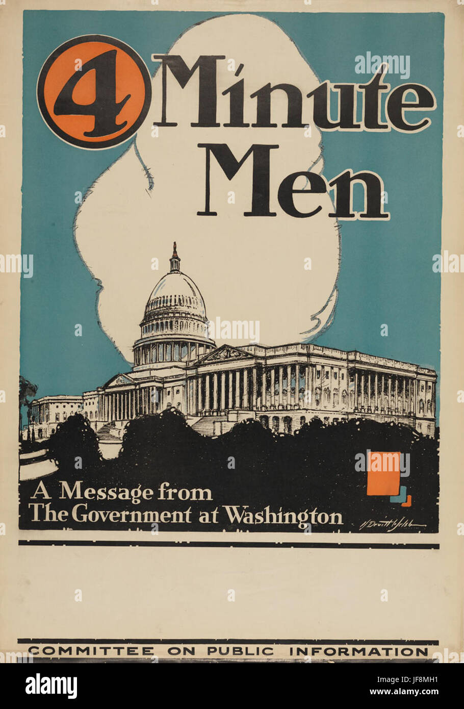 The 4 Minute Men were a group of volunteers who gave short speeches to ...