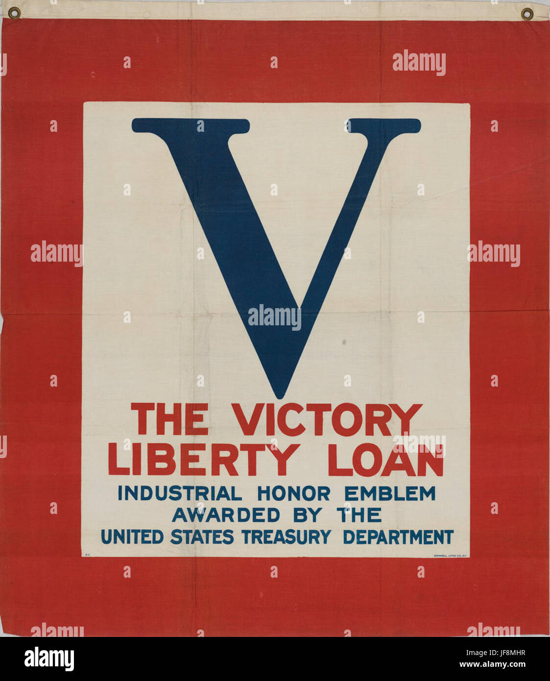 An image of the Victory Liberty Loan Industrial Honor Emblem ...