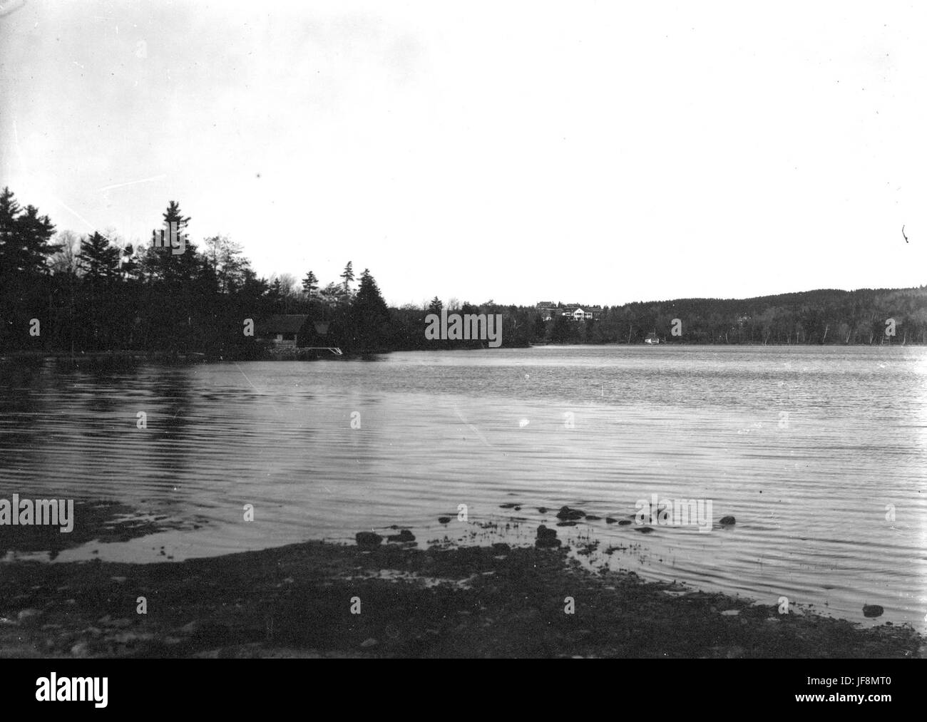 Tranquil rural charm Black and White Stock Photos & Images - Alamy