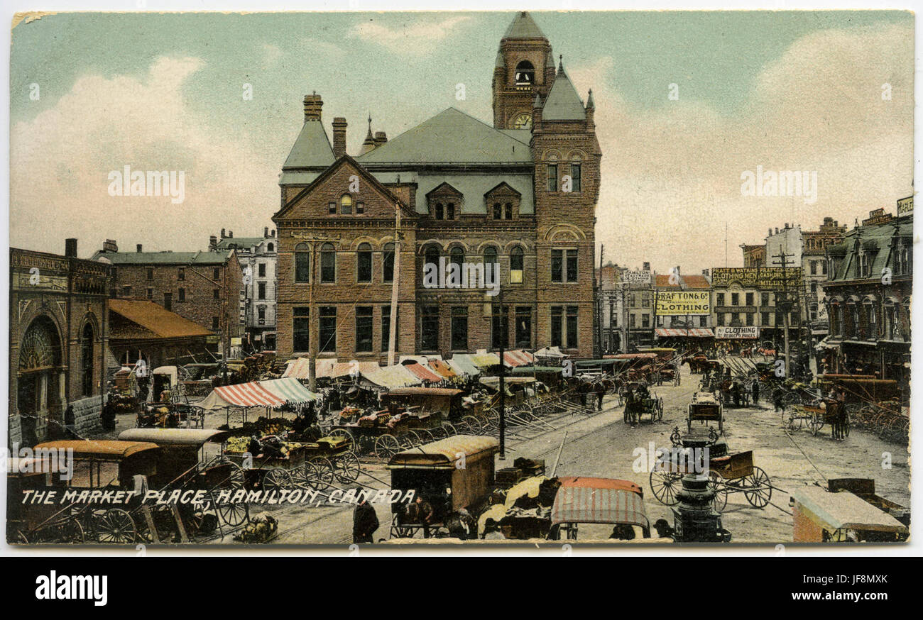 The Market Place in Hamilton, Ontario, remains a vibrant center for ...