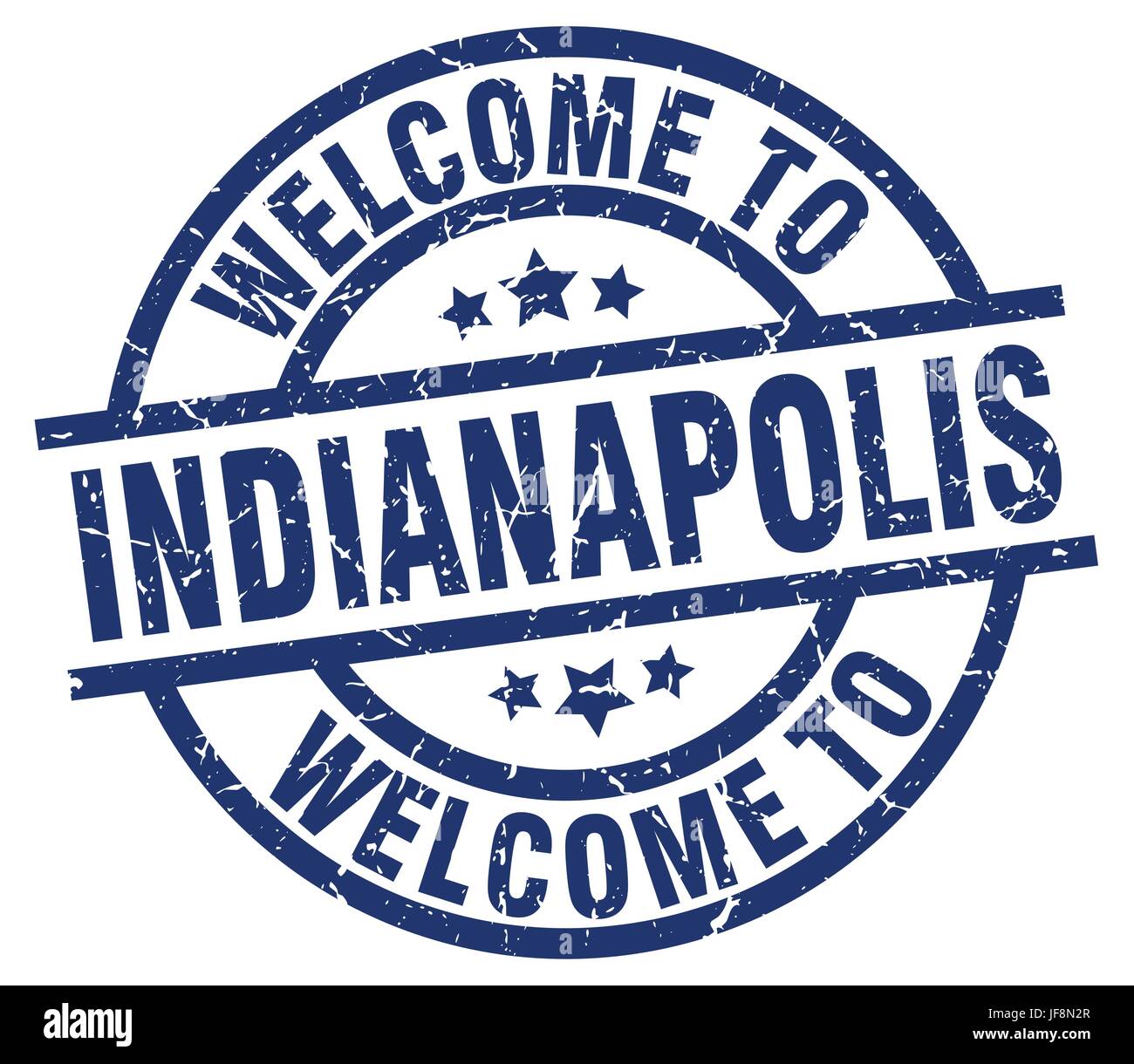 welcome to Indianapolis blue stamp Stock Vector Image & Art - Alamy