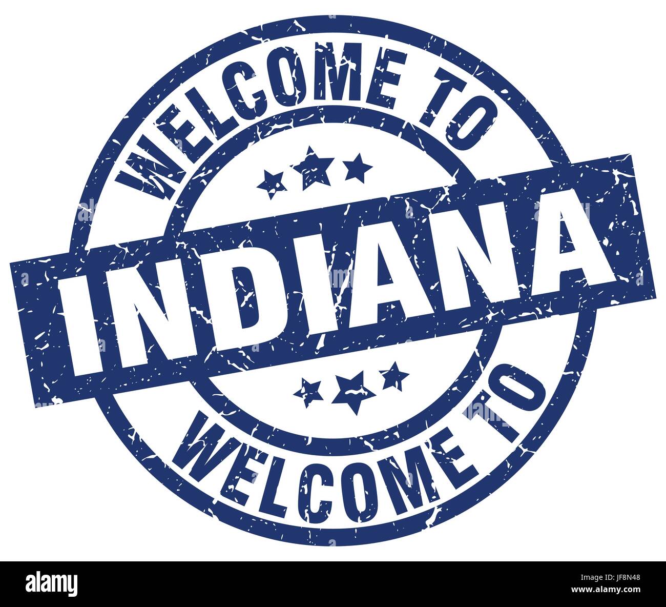 Welcome To Indiana Sign Stock Vector Images - Alamy
