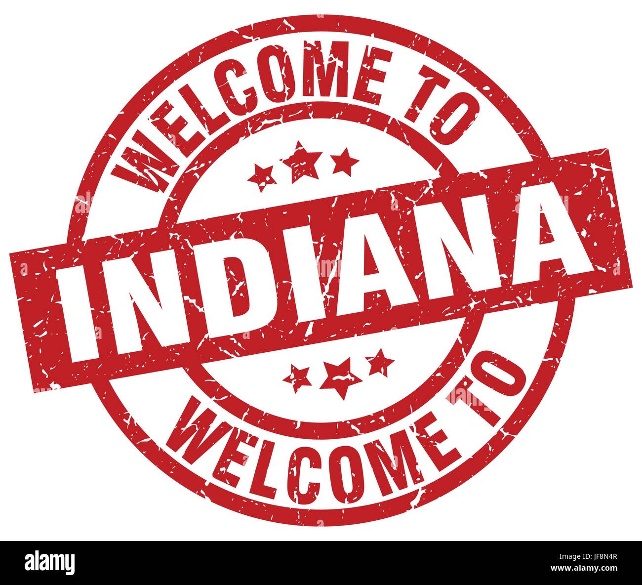 Welcome To Indiana Sign Stock Vector Images - Alamy