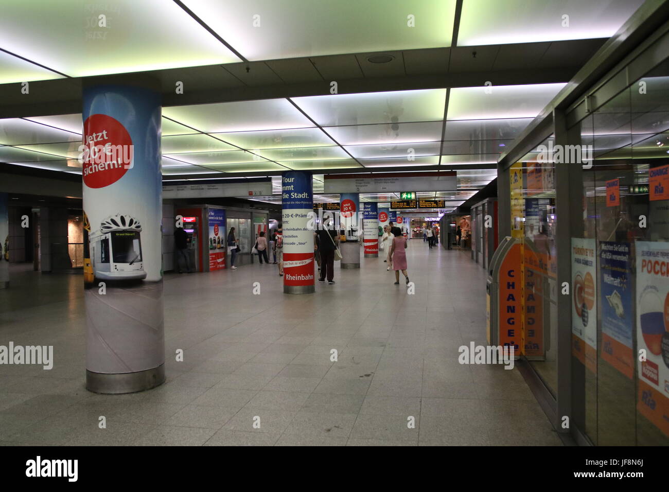 Underground shopping germany hi-res stock photography and images - Alamy