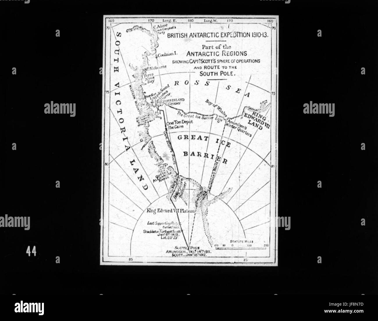 The British Antarctic Expedition of 1910-1913, led by Robert Scott ...