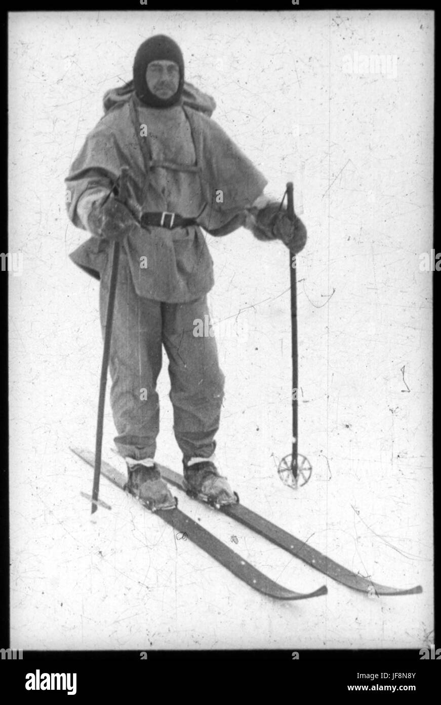 A portrait of Edgar Evans, a key member of the British National ...