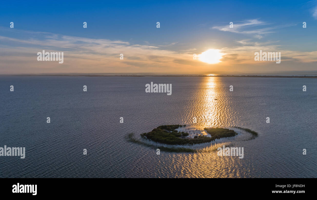 Aerial view of the delta danube hi-res stock photography and images - Alamy