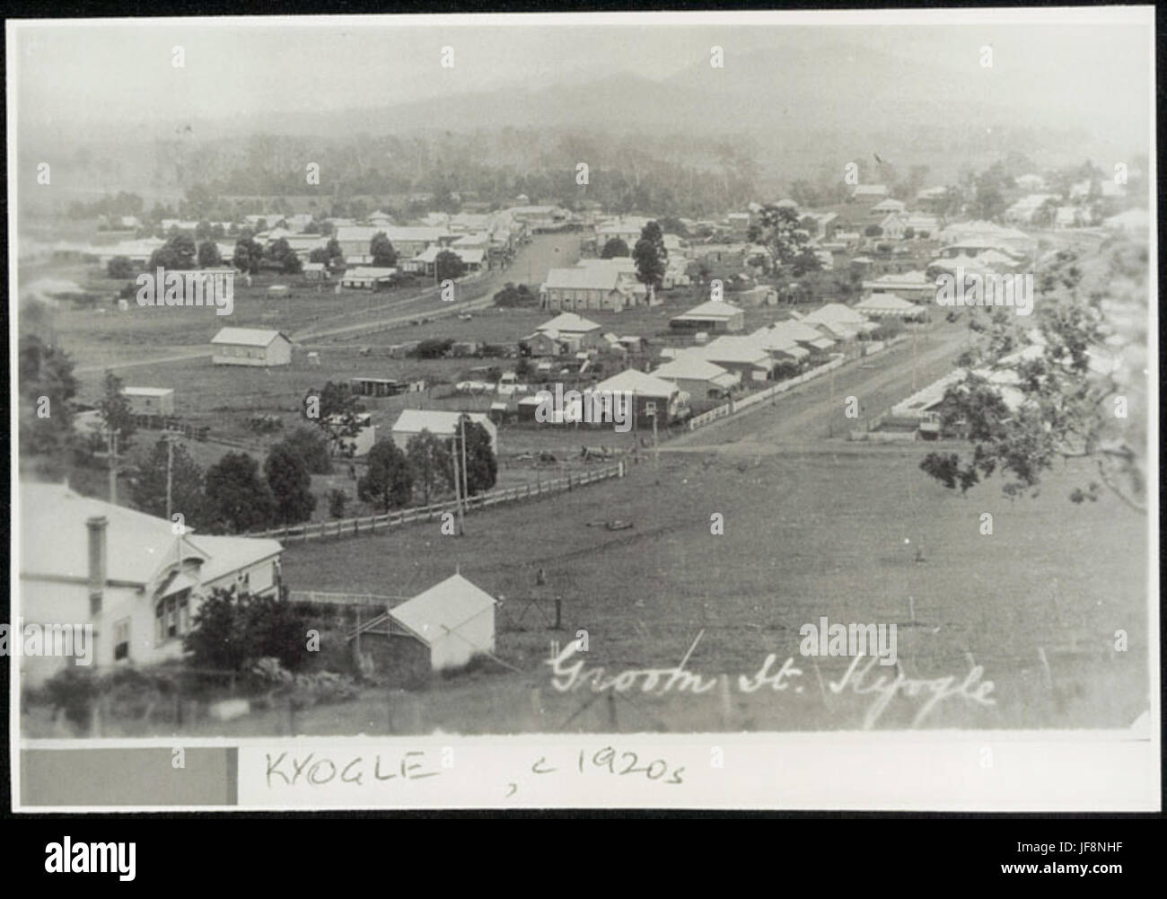 The Kyogle Public School, a historic institution in Kyogle, New South ...