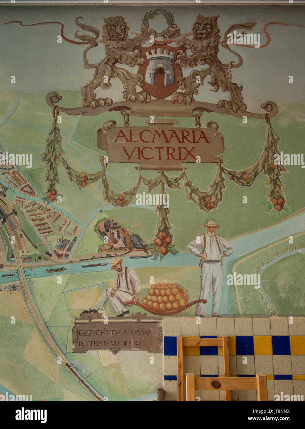 Alkmaar map hi-res stock photography and images - Alamy