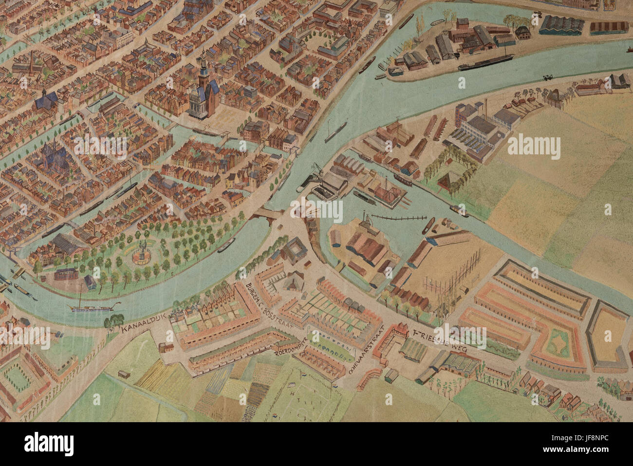 Kaart plattegrond hi-res stock photography and images - Alamy