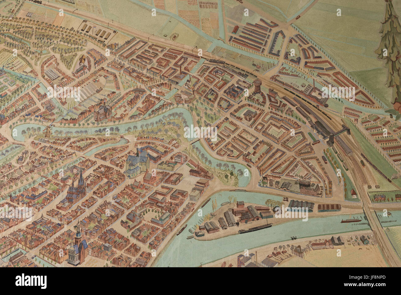 Kaart plattegrond hi-res stock photography and images - Alamy