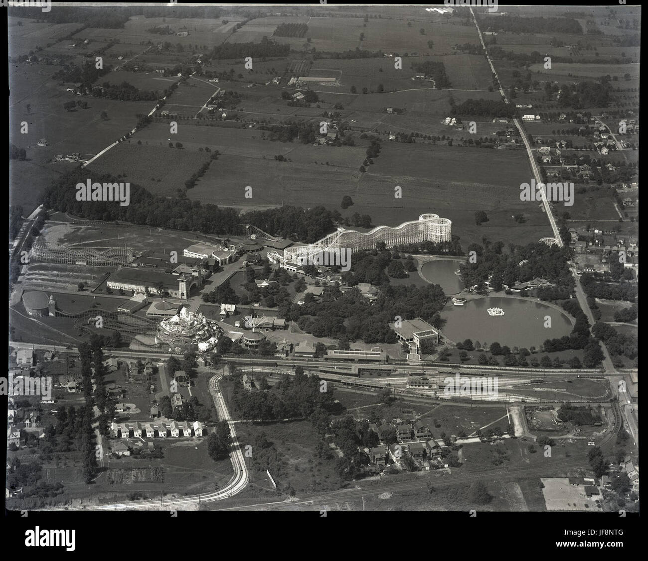 Willow Grove Park, an amusement park in Willow Grove, Pennsylvania ...
