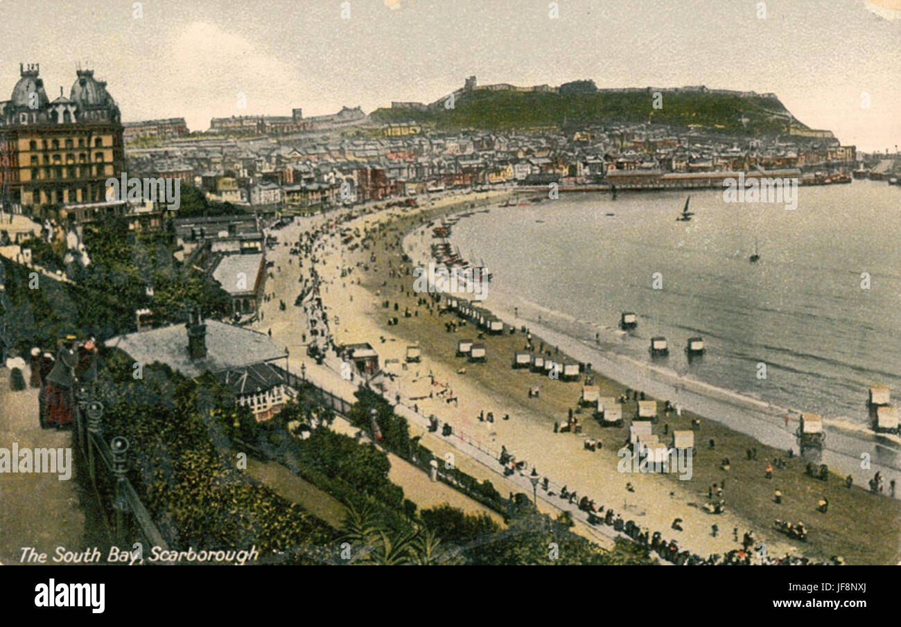 Scarborough south bay beach promenade hi-res stock photography and ...
