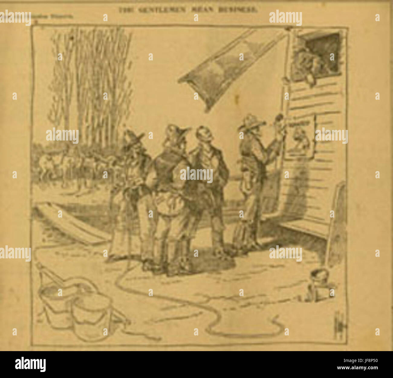 1920s illustration cartoon hi-res stock photography and images - Alamy