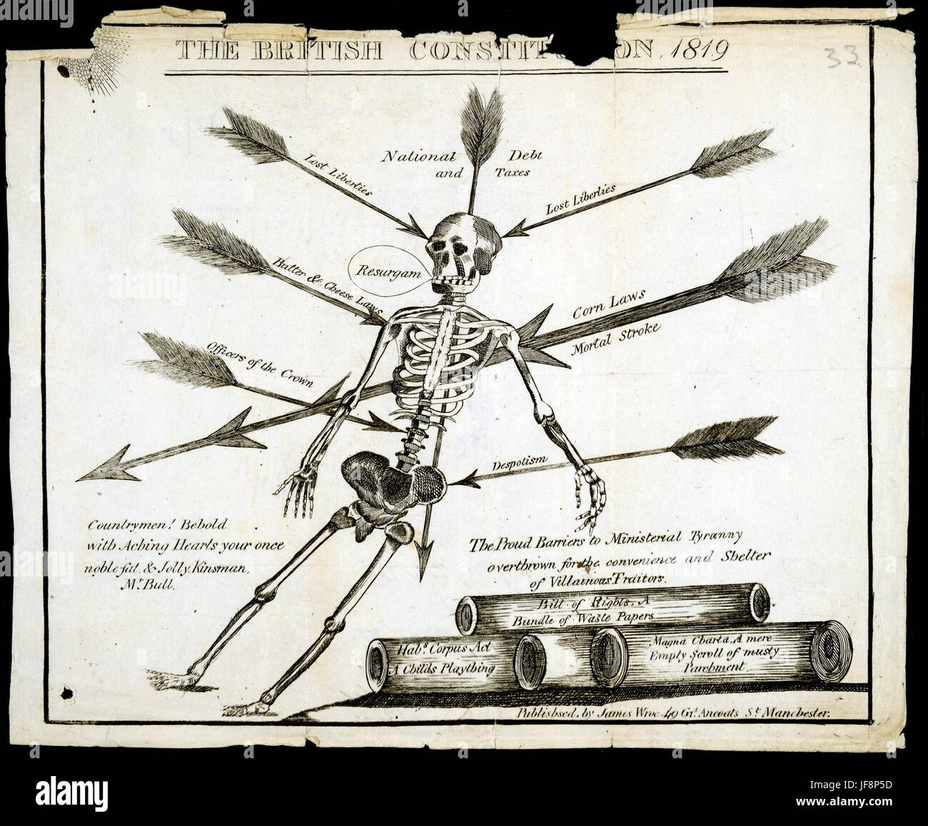 British constitution 1819 hi-res stock photography and images - Alamy