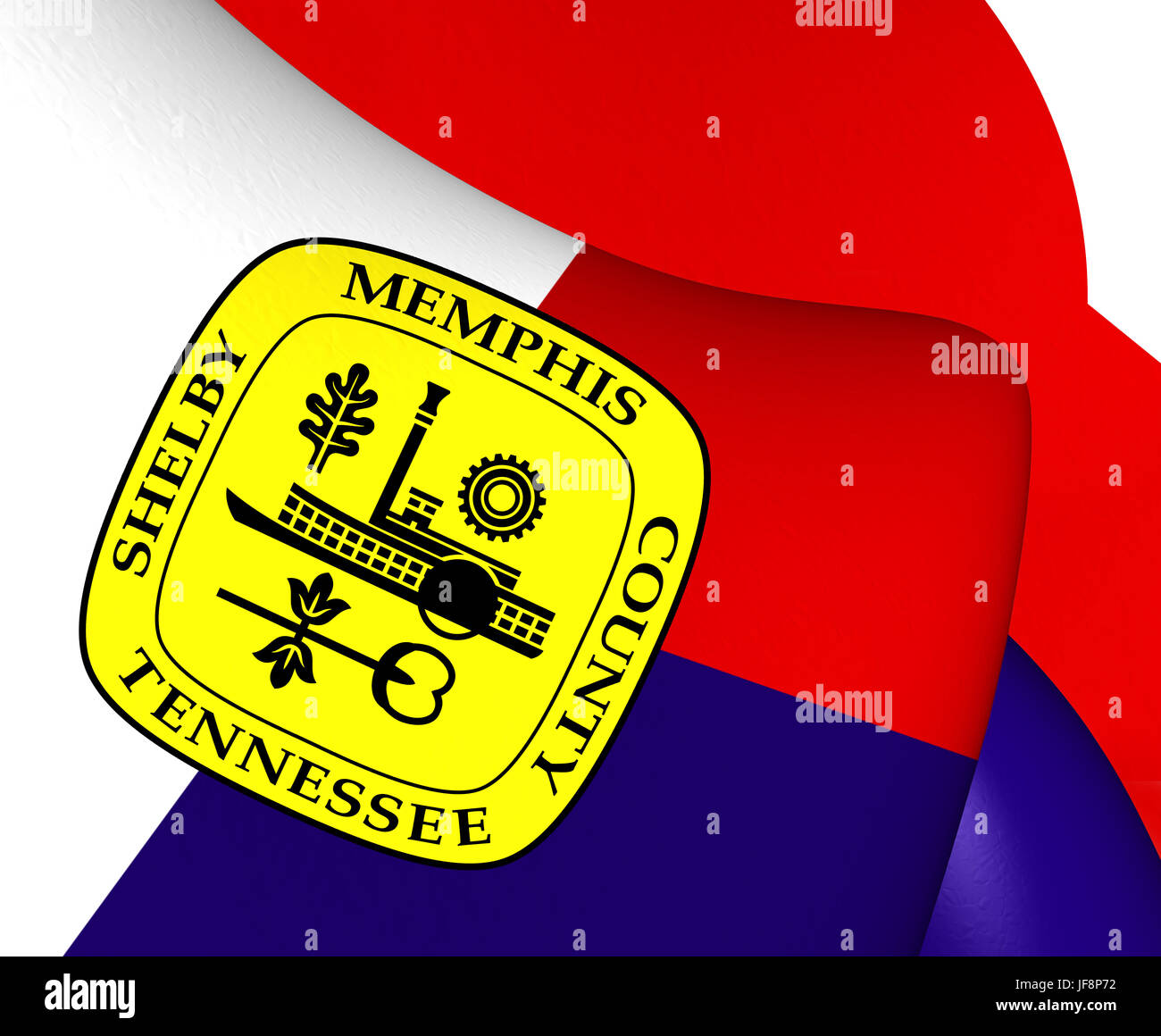 Flag of Memphis, USA Stock Photo - Alamy