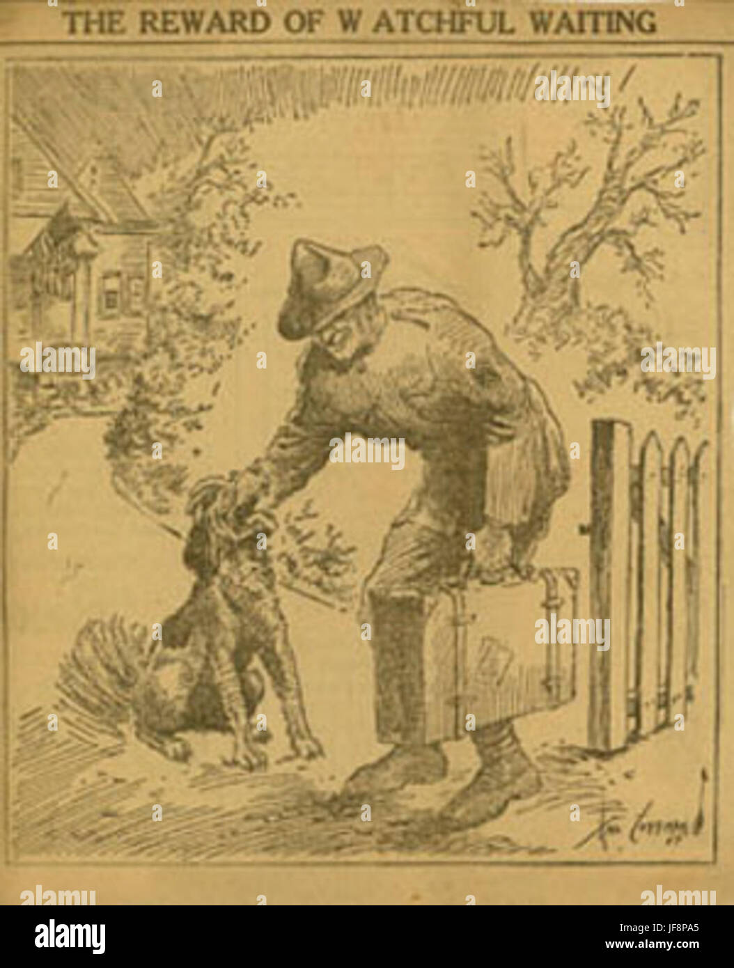 A political cartoon from the World War II era, offering satirical ...