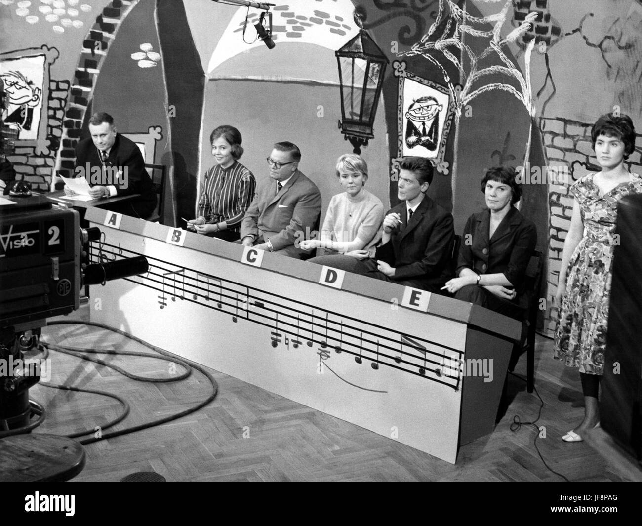 Tesvisio's The Record Jury, a Finnish television programme featuring ...