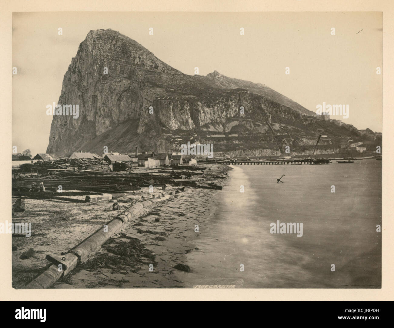 Gibraltar: A historic location at the Bay of Gibraltar, a strategic ...