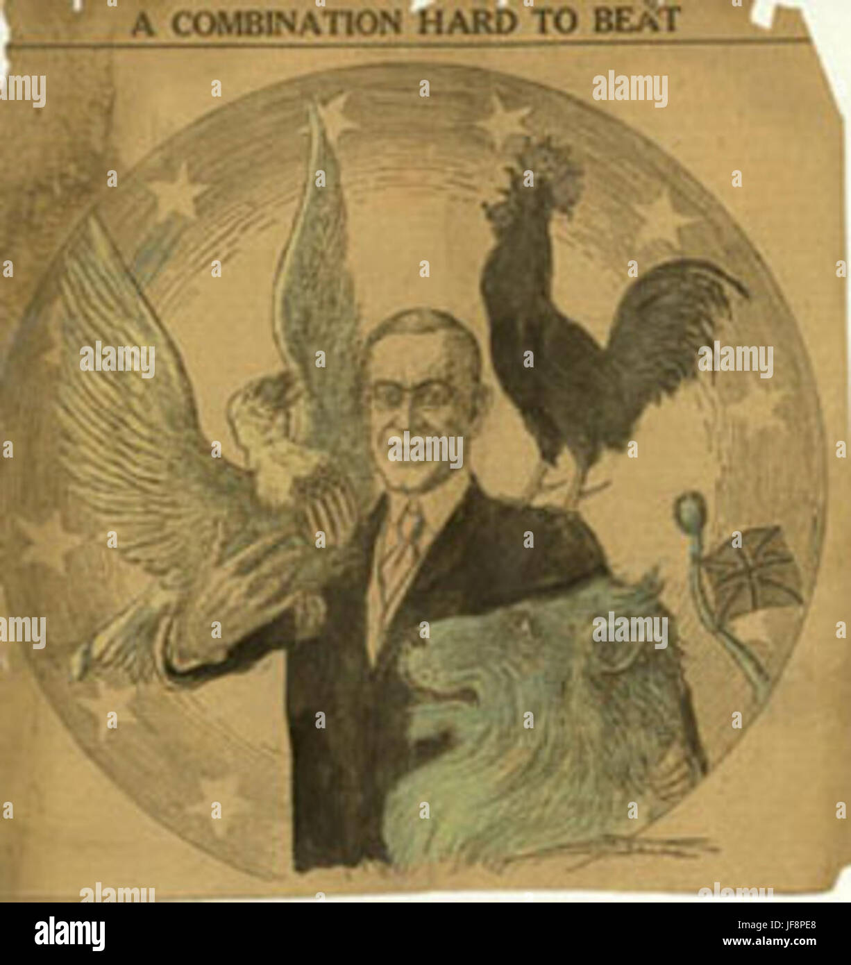 20th century political cartoons hi-res stock photography and images - Alamy