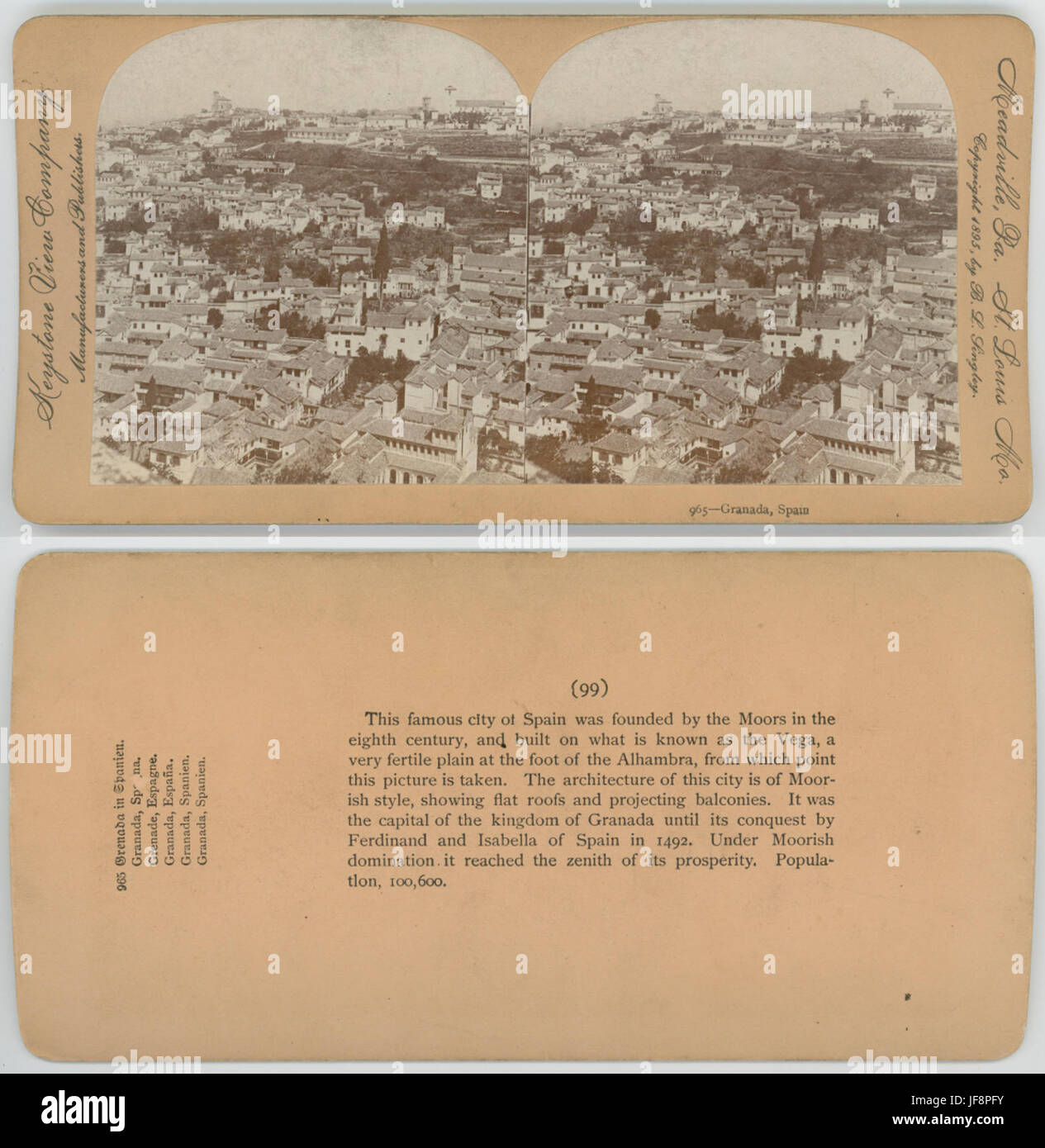 A picturesque view of Granada, Spain, showcasing the city's rich ...