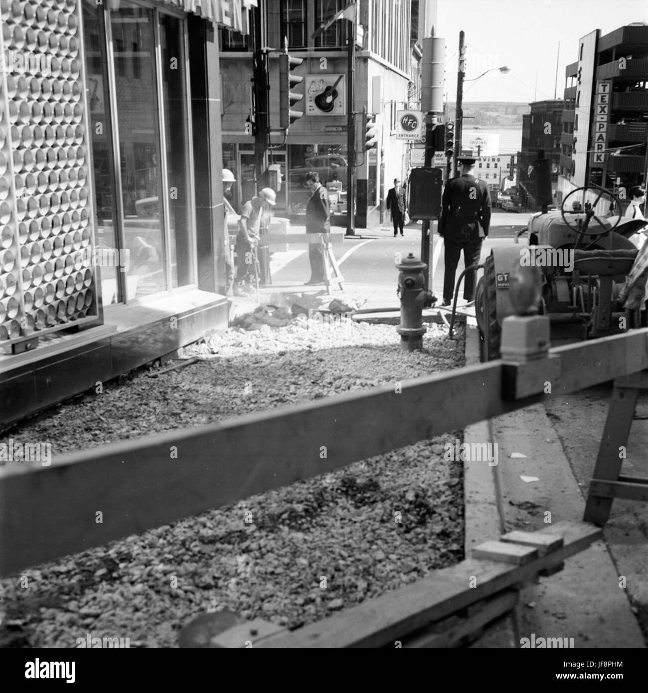 A historic view of the Canada Permanent Building located at the corner ...