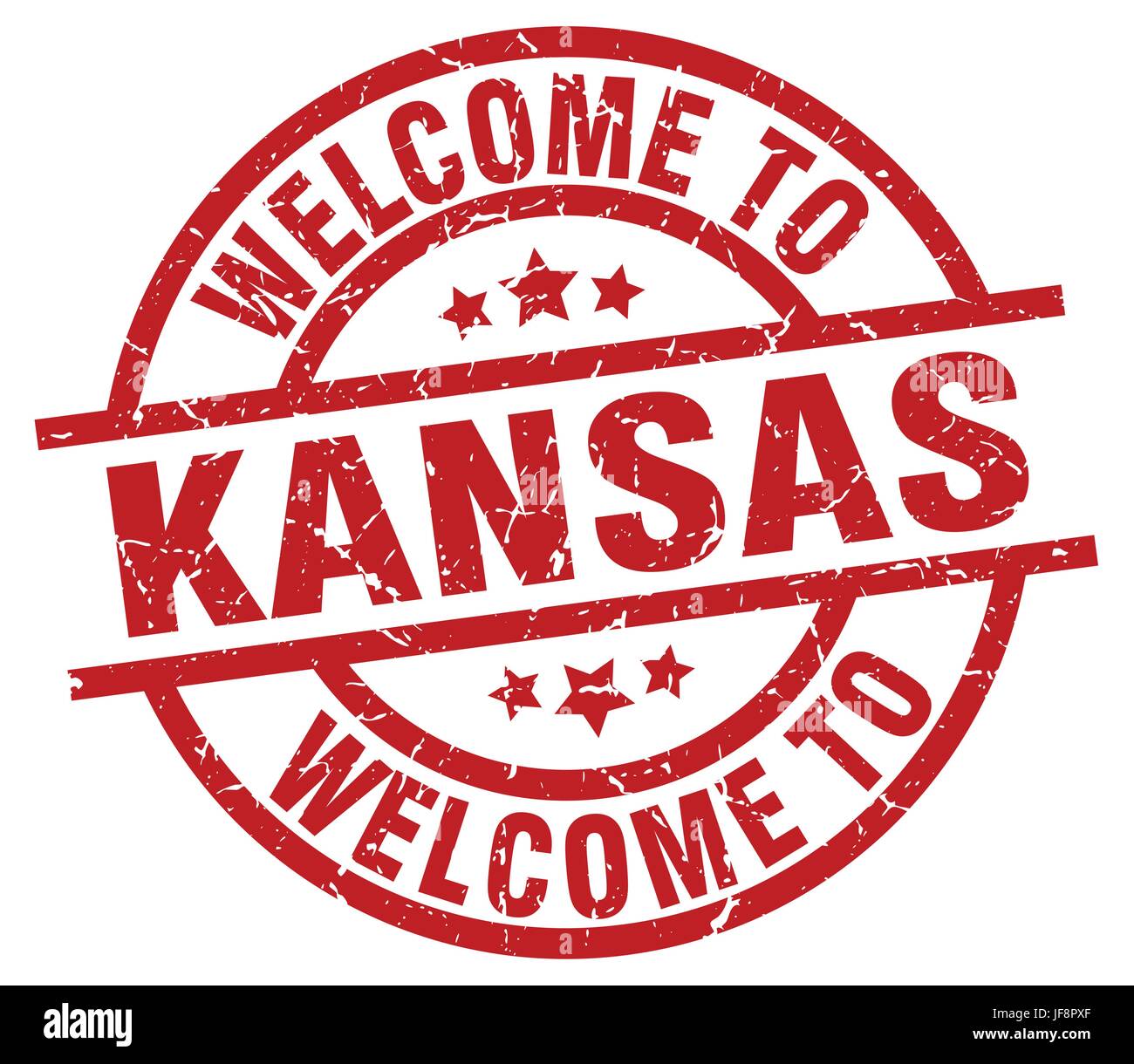 Welcome to kansas sign Stock Vector Images - Alamy