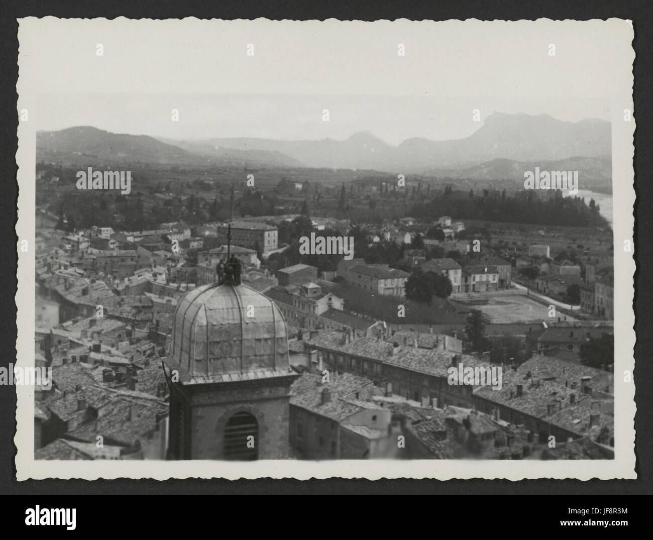 A general panoramic view of a specific place, capturing the broad ...