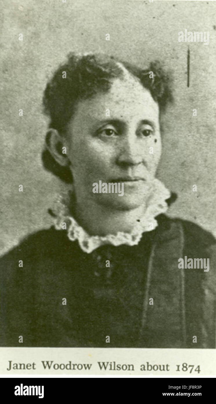 A photograph of Jessie Wilson, capturing a moment of history or ...