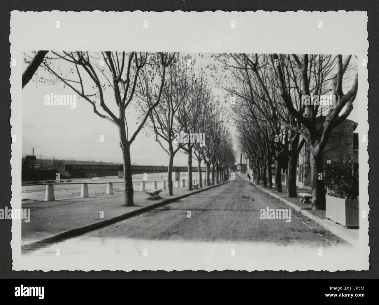 A view of the Quai Maurice Faure and its continuation along the Rhône ...