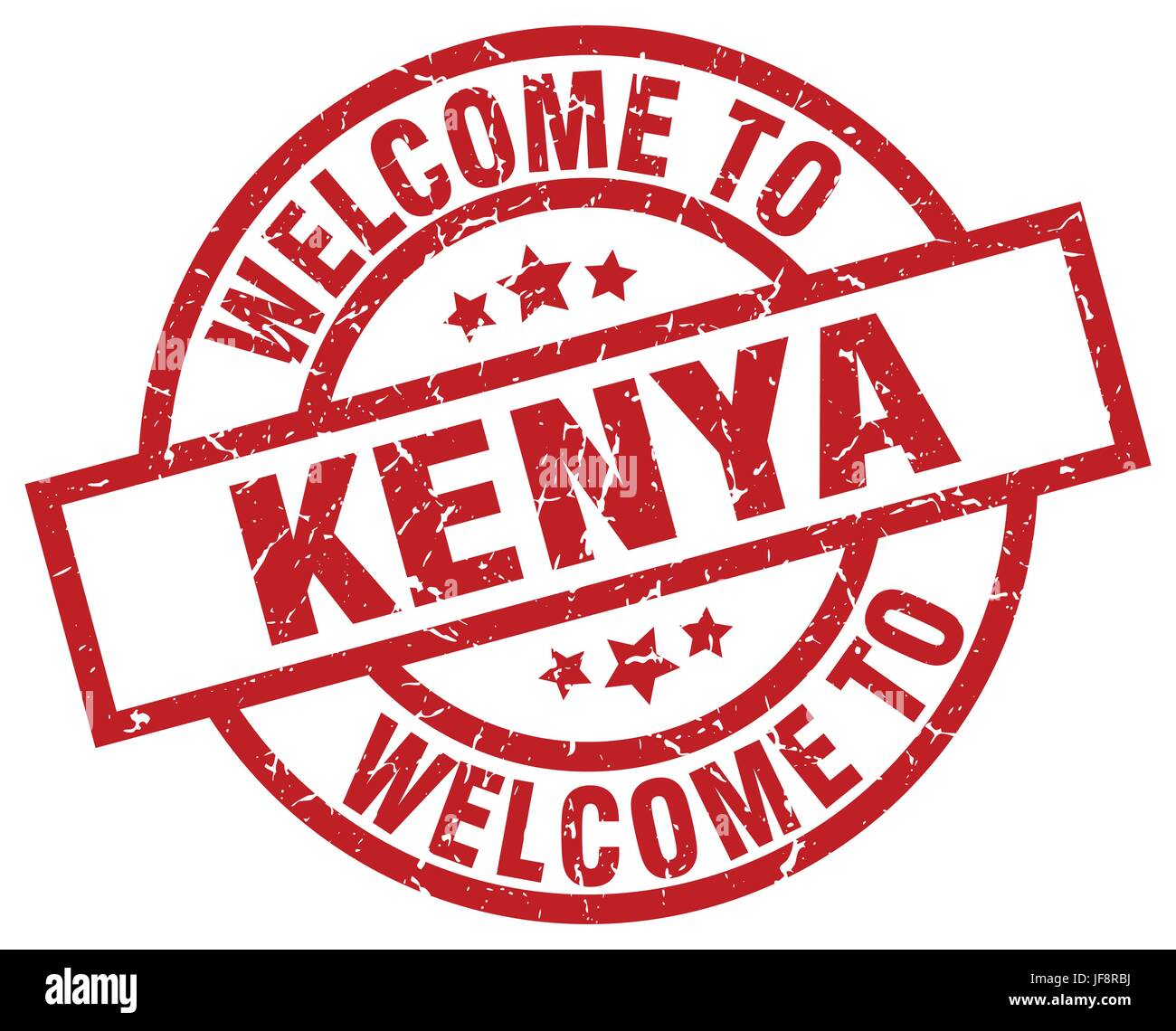 welcome to Kenya red stamp Stock Vector Image & Art - Alamy
